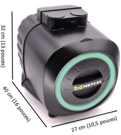 Metcal BVX-250 : L'extracteur de fumée portable à 2 stations compact et ...